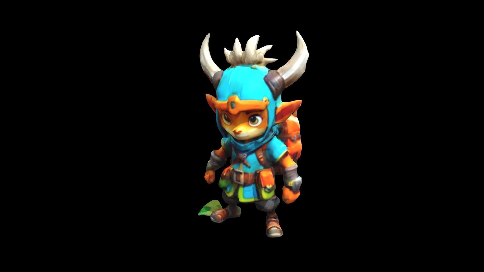 An illustrated image of Ray from Rayman Legends. - Download Free 3D ...