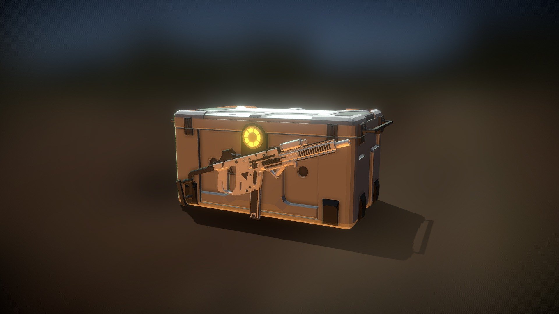 Kriss Vector & Weapon Crate - 3D model by wav_z [f4ff692] - Sketchfab