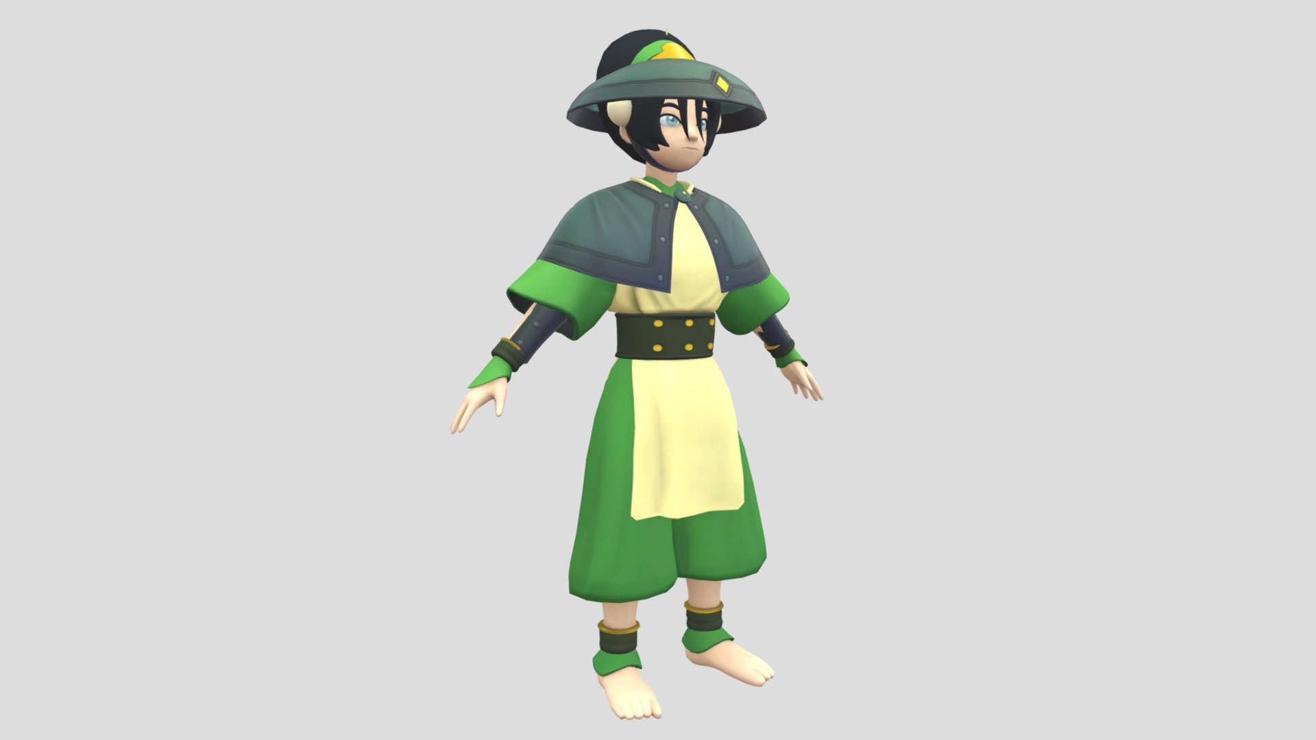 NASB - Toph Costume Alternate - Download Free 3D model by SMF Features ...