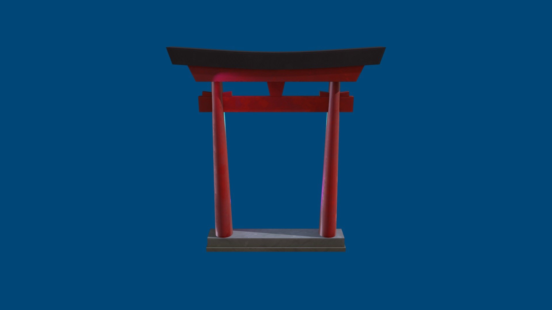 Torii⛩️🌸 - 3D model by ChiaraK [f500b0e] - Sketchfab