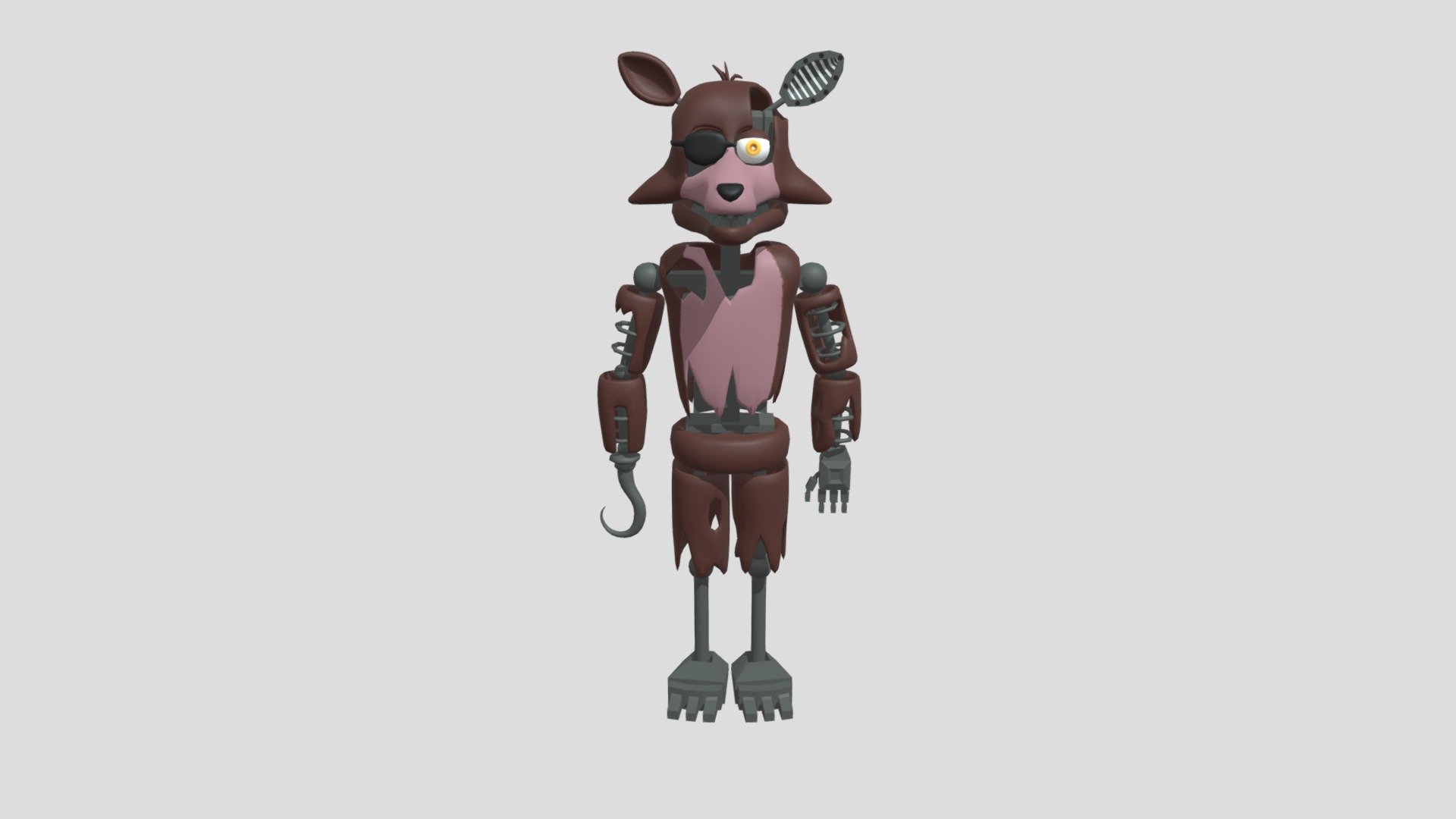 foxy - 3D model by 8BitL30n (@leon.ligotti) [f500d71] - Sketchfab