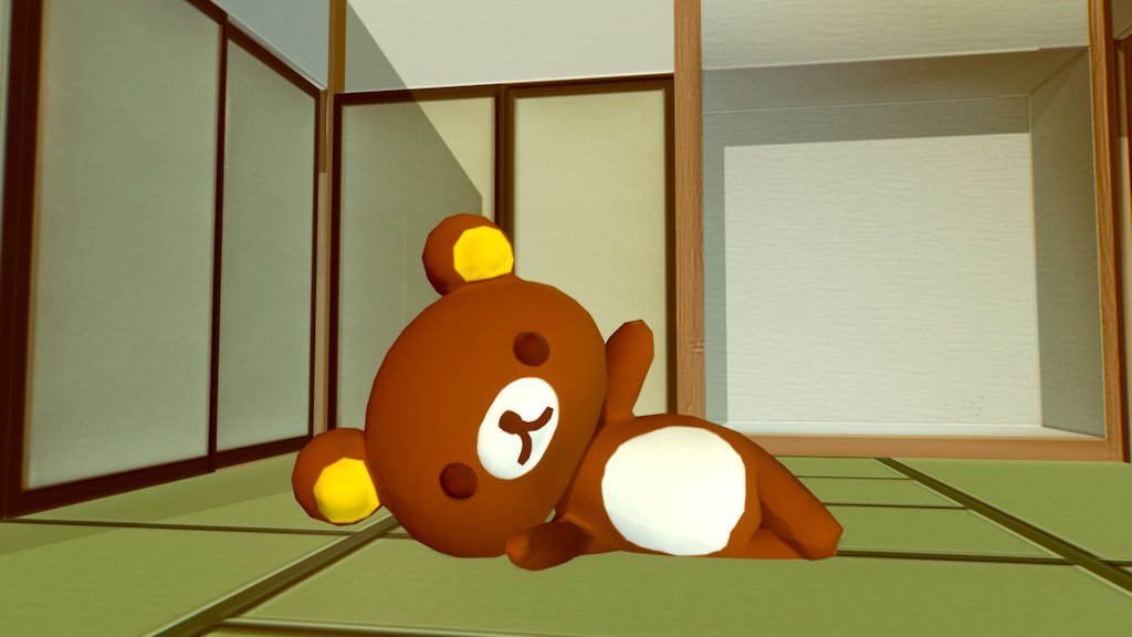 Rirakkuma - 3D model by aloha (@arloha) [f50105e] - Sketchfab