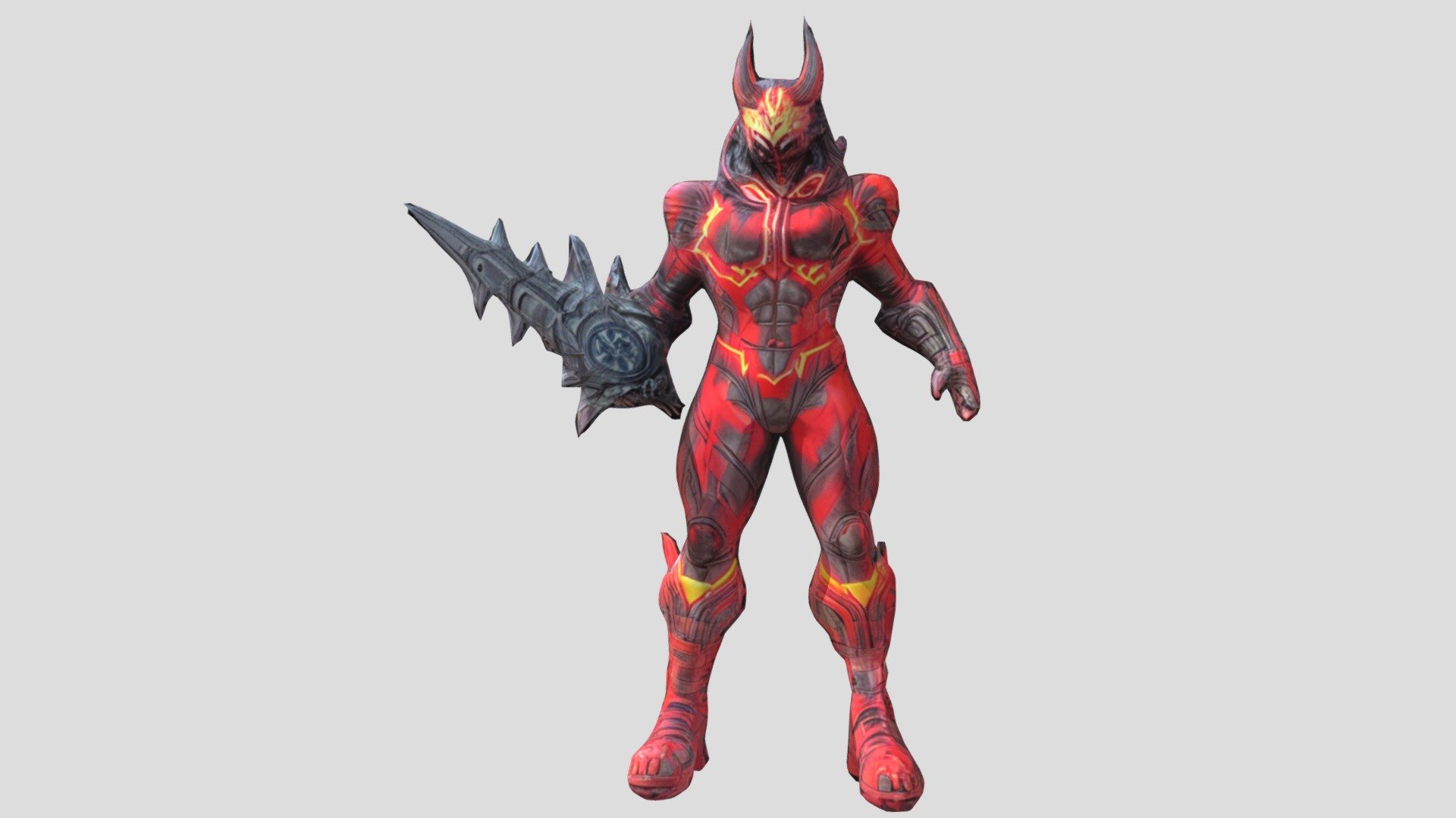 Powerfull (demonic creature) - 3D model by UC-Rajat [f5011b6] - Sketchfab