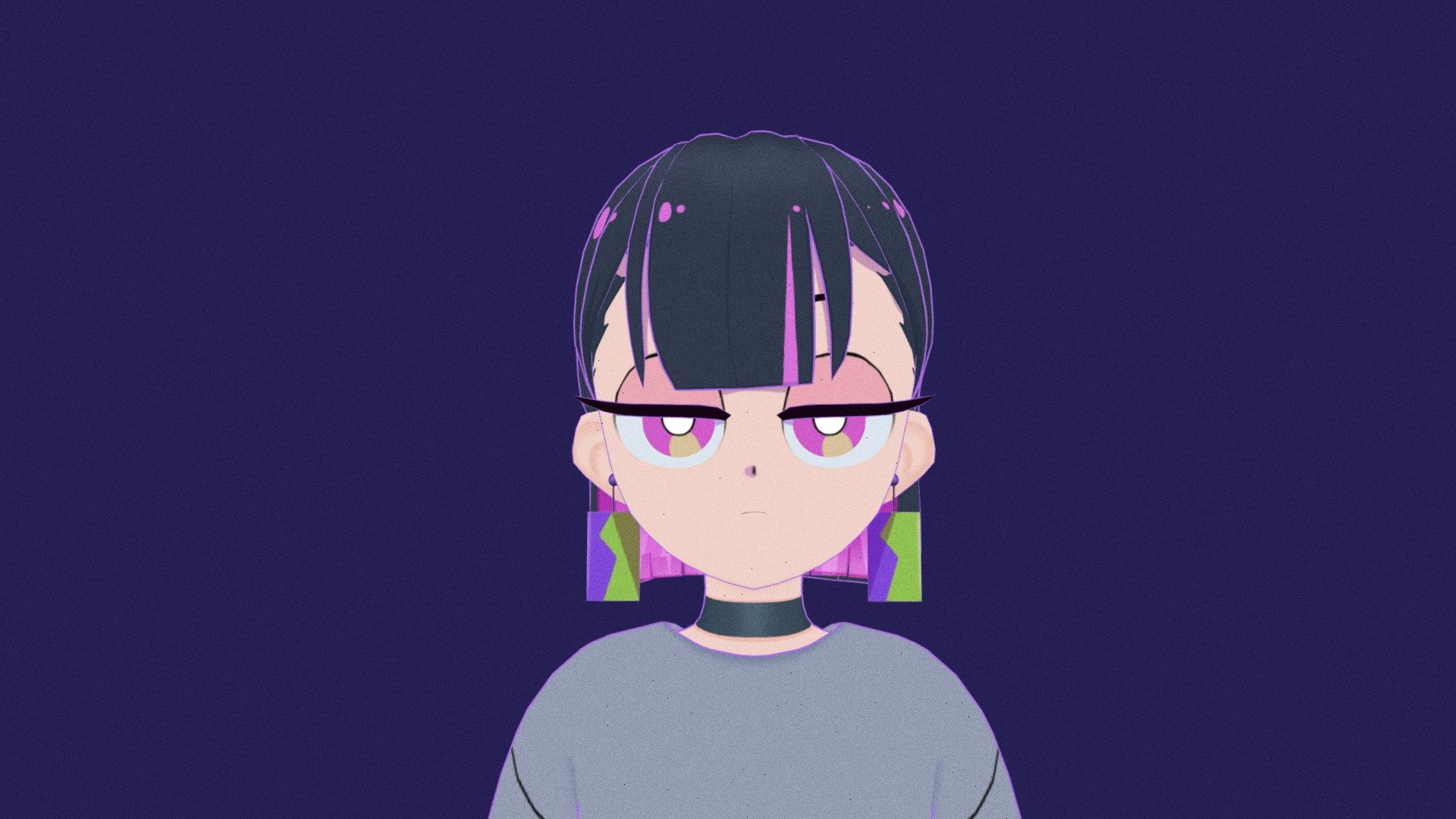 NIRA from 「Study me」in お勉強しといてよ- ずっと真夜中でいいのに - 3D model by Maman ...