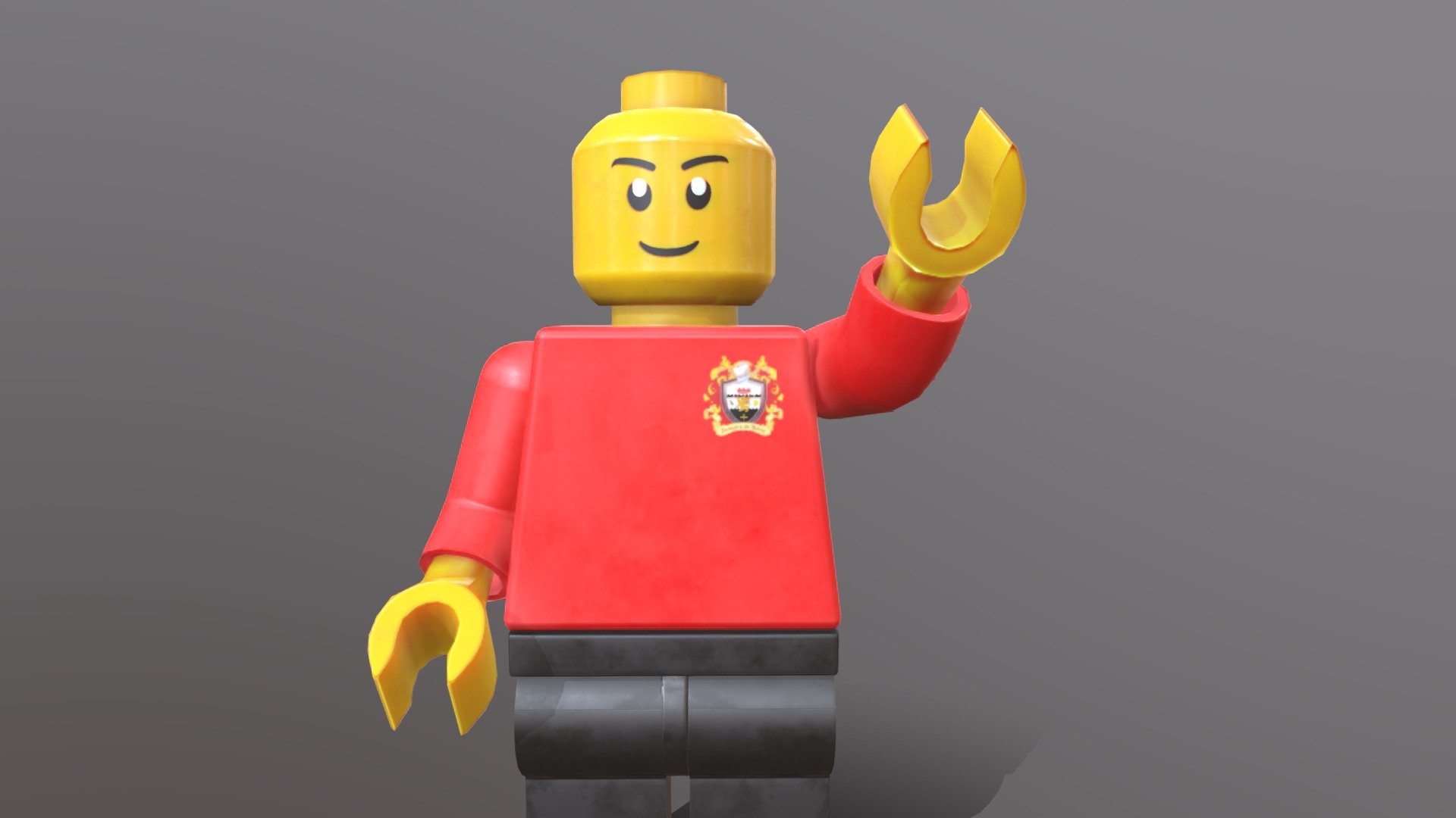 Lego Man - 3D model by James Gorman (@gormangallery) [f5048a0] - Sketchfab
