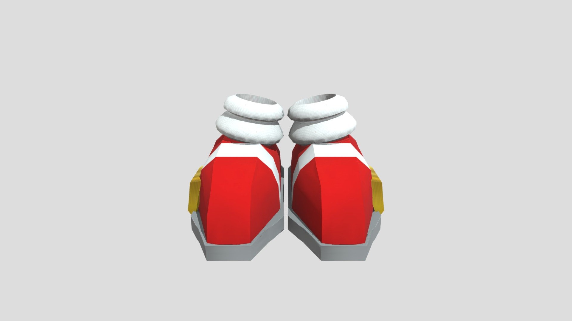 Sonic Shoes - Download Free 3D model by jrb3416 [f504954] - Sketchfab