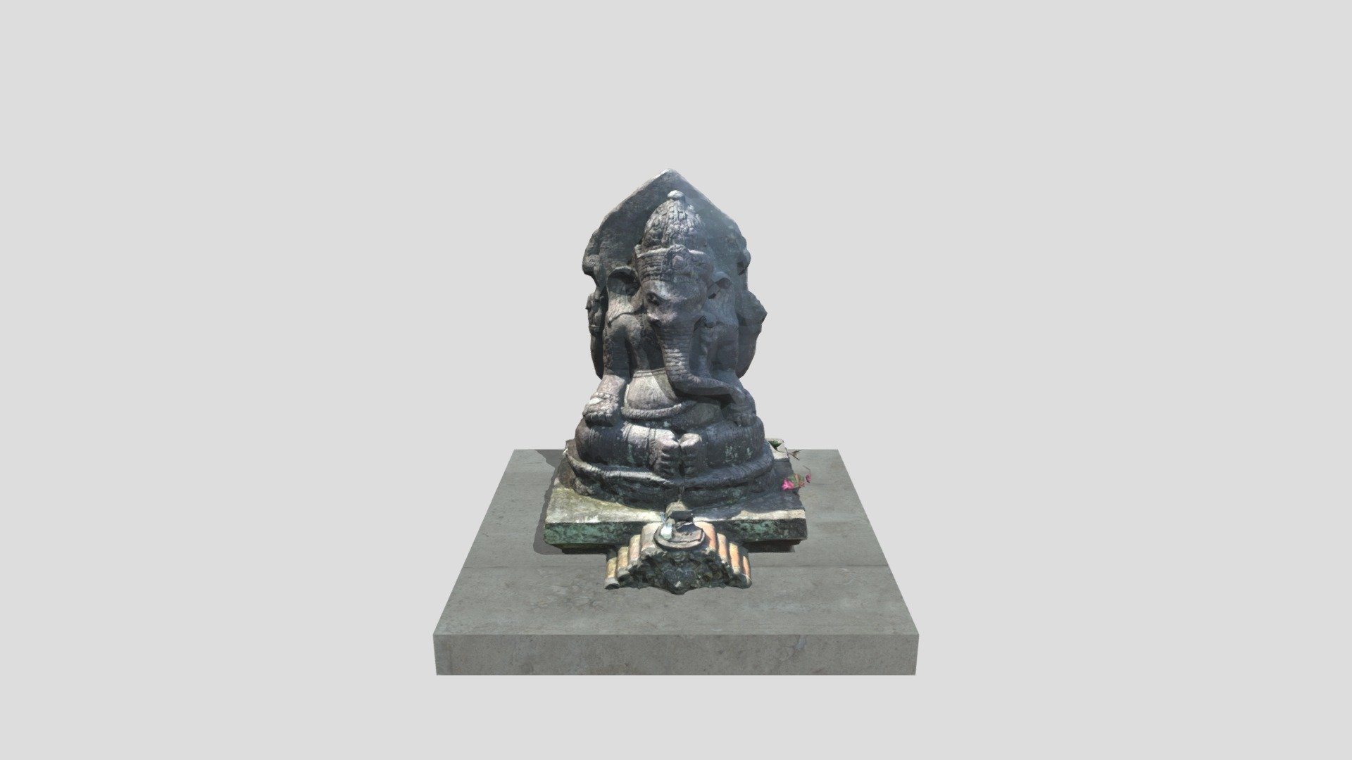 Patung Ganesha - Download Free 3D model by Puri Agung Peliatan ...