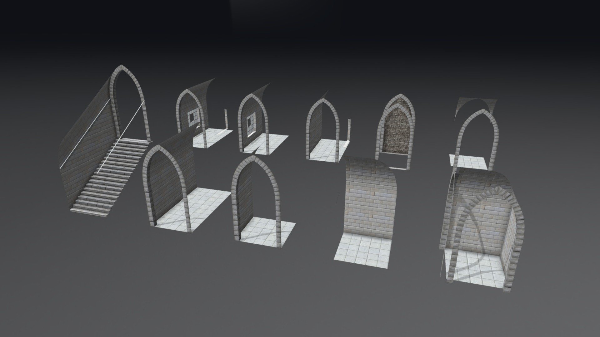 Modular Sections - 3D model by Guillermo Pérez Pascual (@gperezpascual ...