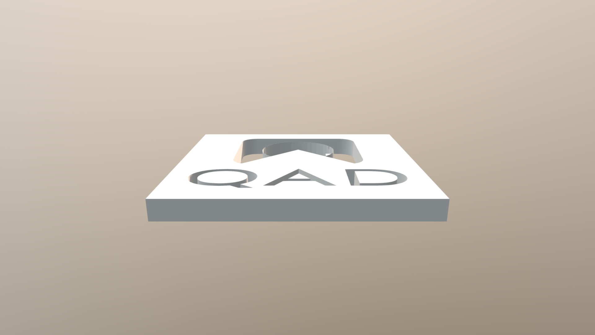 QADLOGO - Download Free 3D model by team3dprinting [f506574] - Sketchfab