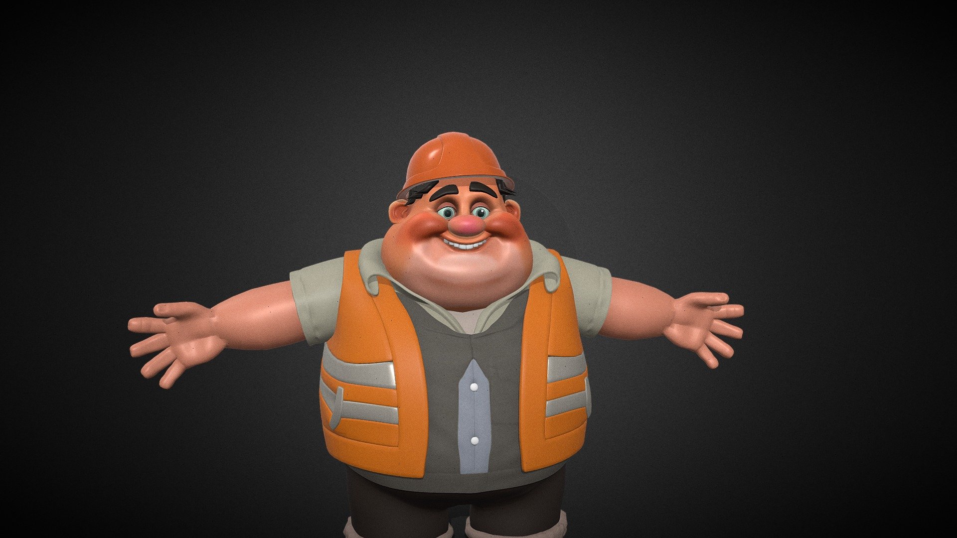 Worker - 3D model by g0rra [f507f93] - Sketchfab
