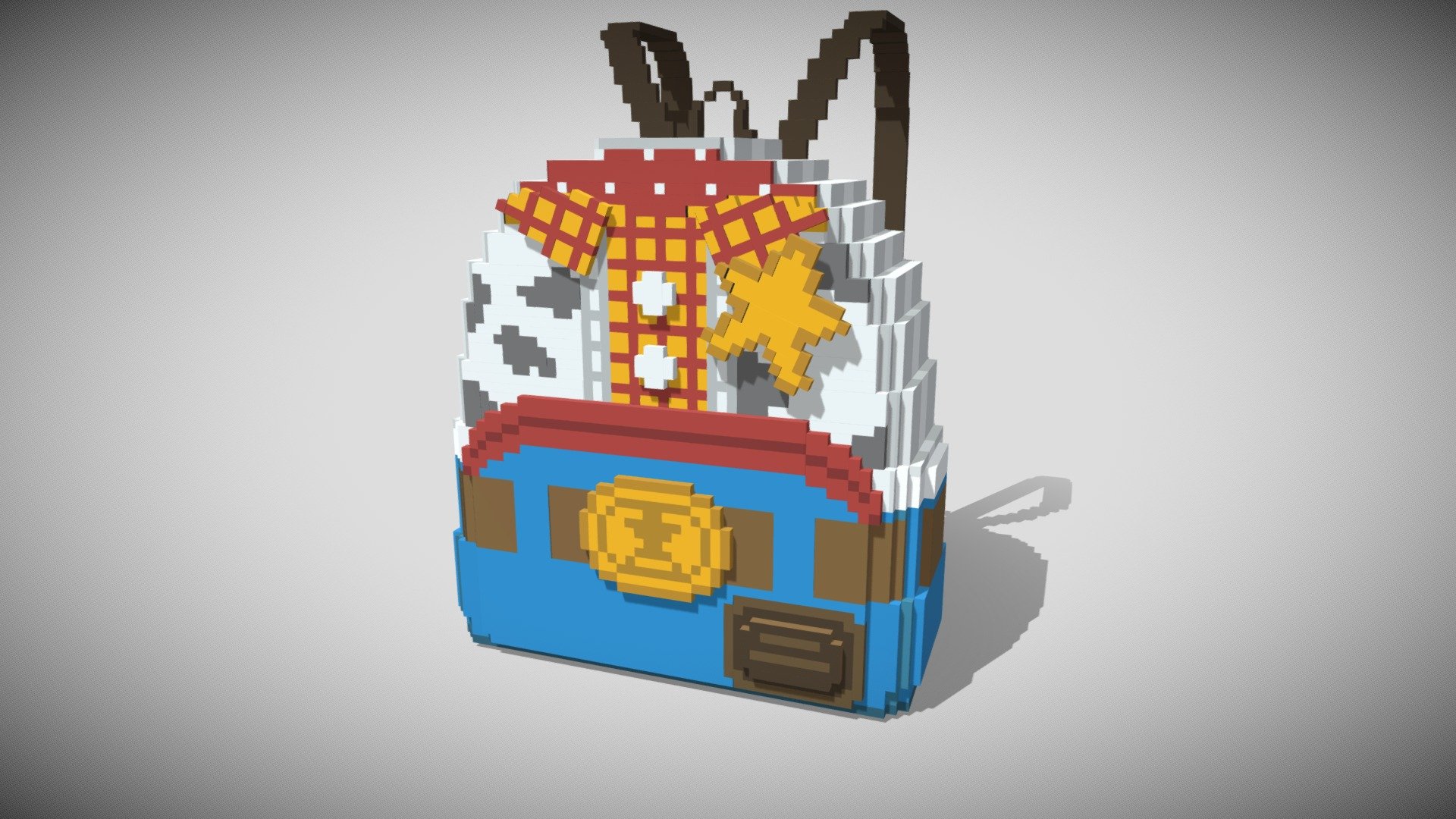 Sheriff Woody (Loungefly Backpack) - 3D model by GamerKM (@KevinMar ...