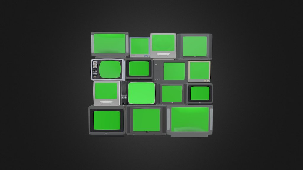 4x4 CRT STACK - 3D model by sukelisher [f508554] - Sketchfab