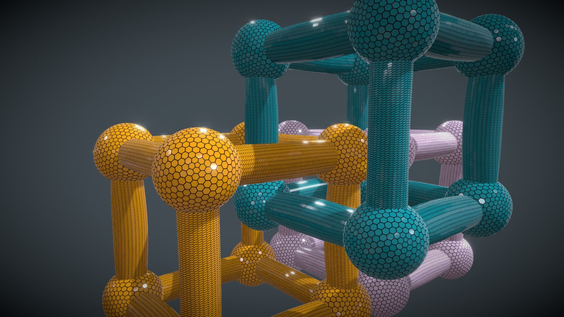 Hexa ⬢ Cube 🎲 - Download Free 3D model by smice [f509795] - Sketchfab