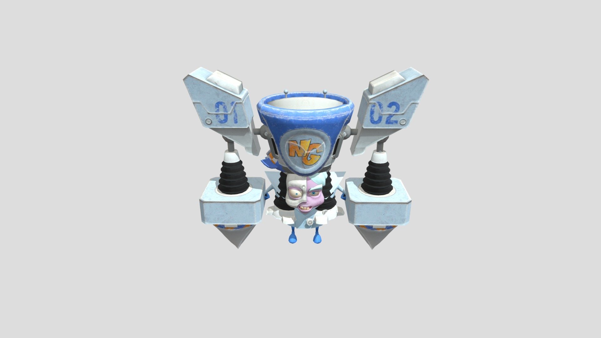 N. Gin (OtR!) [Frosty] - Download Free 3D model by Frosty🥲 (@tombilc613 ...