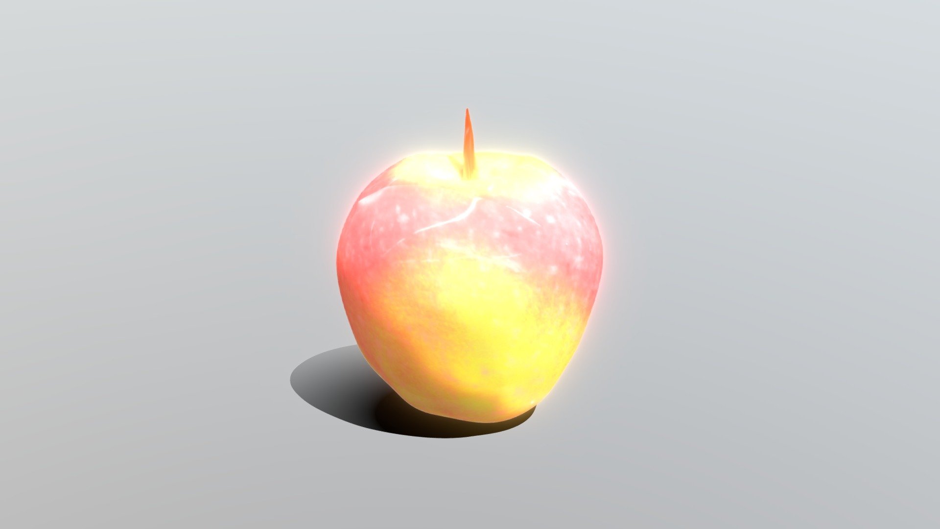 Apple - Download Free 3D model by SuperSaiyanGoku [f50b83b] - Sketchfab