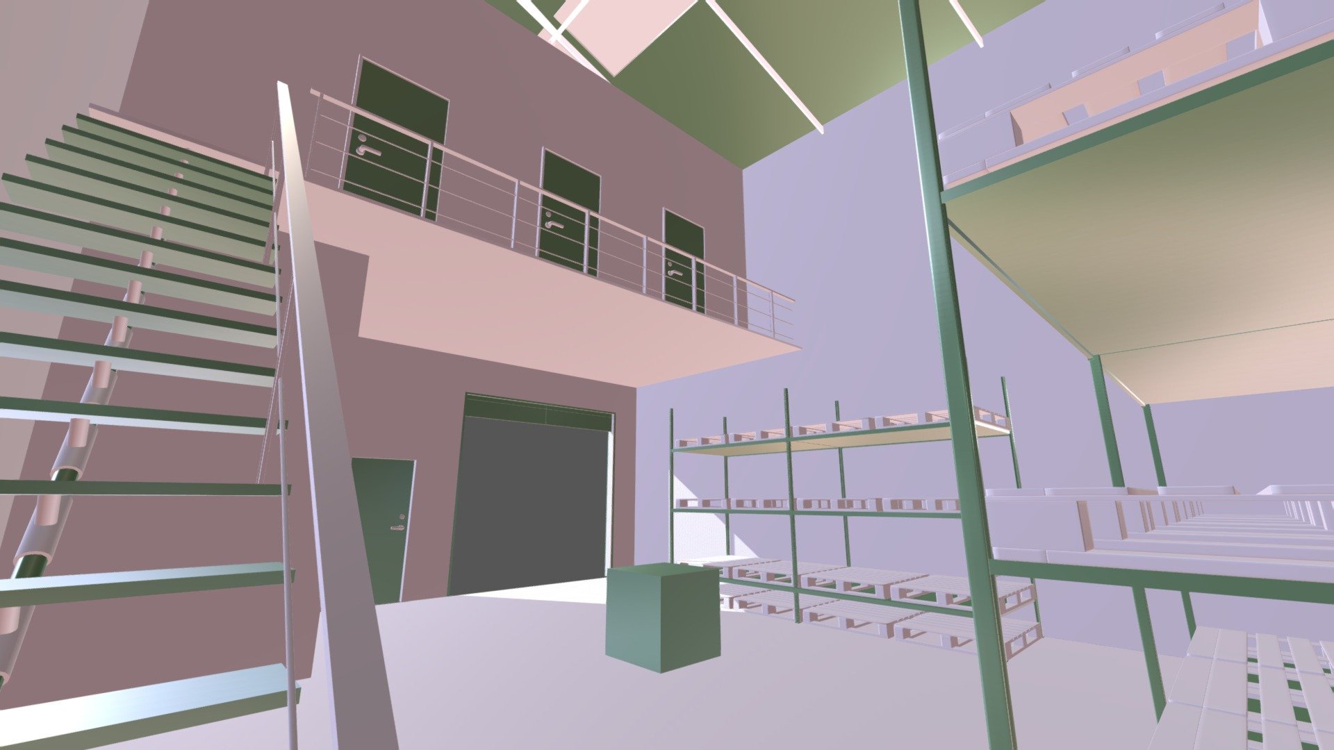 Industiral M-0-0-7 (750 sq. ft.) - 3D model by chrisprince255 [f50bccc ...