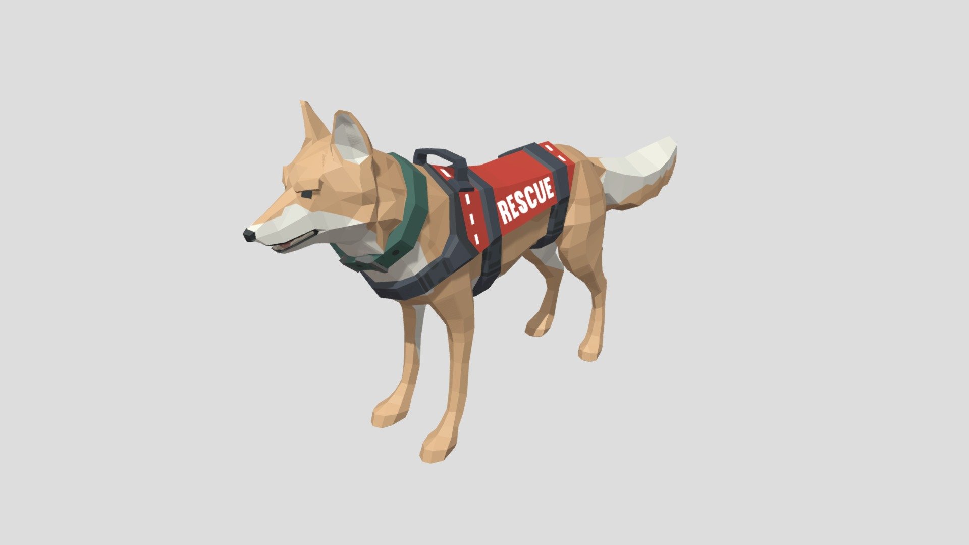 Dog_4 - 3D model by CC (@ccsf) [f50c50f] - Sketchfab