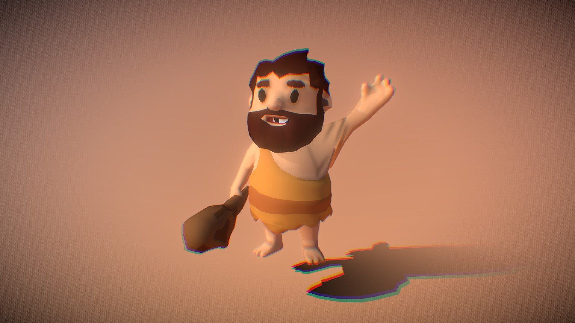 Cave Man Creation Variant 1 - Download Free 3D model by Johannes ...