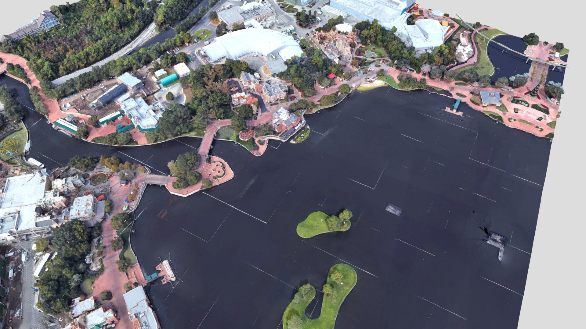 EPCOT bottom left - Download Free 3D model by PeeJaa [f50e027] - Sketchfab