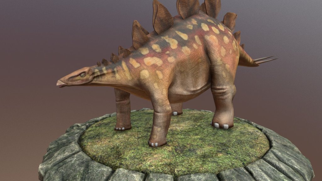Stegosaurus - 3D model by Yode (@yodegroup) [f50e645] - Sketchfab