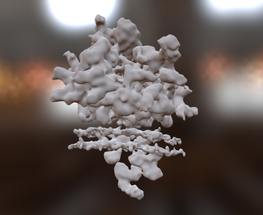 EMDB › EMD-4143 - 3D model by Interactive 3D Data (@proteinsimulation ...