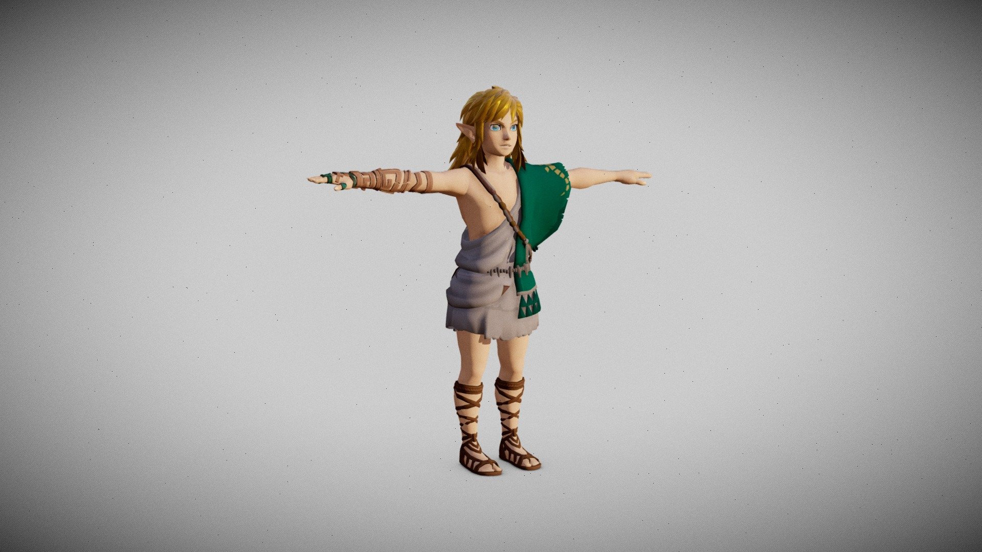 Link (Tears of the kingdom) - Download Free 3D model by 雨宮レン (@oscar3dmodel) [f5101ab] - Sketchfab