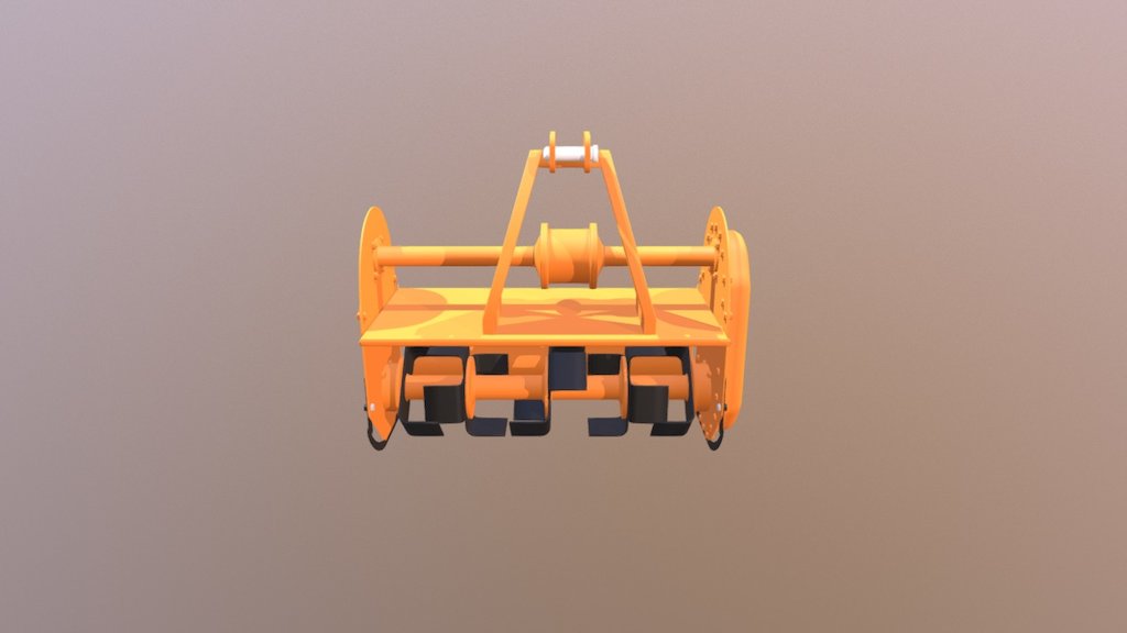 ROTAVATOR CM1050 2 - 3D model by oneliner [f510559] - Sketchfab