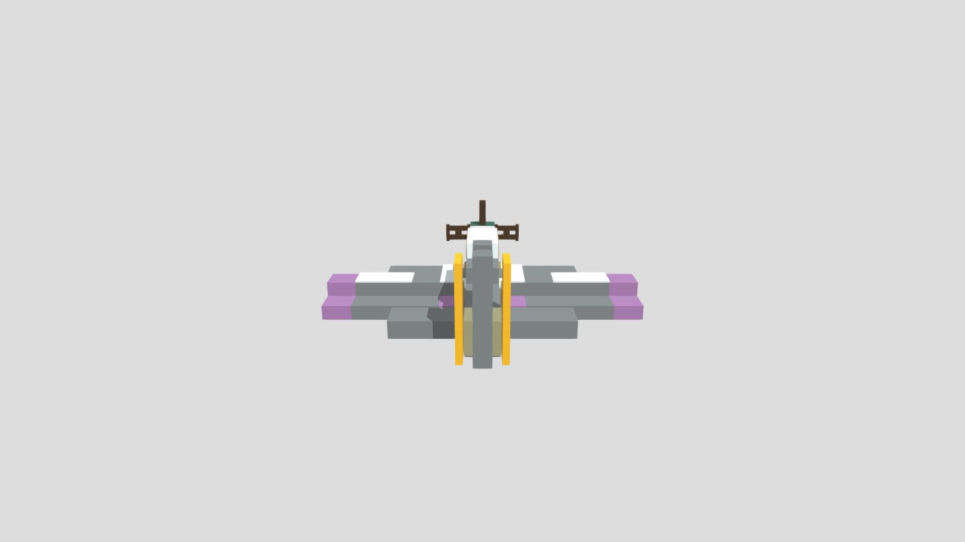 Minecraft North American P-51 Mustang - Download Free 3D model by ...