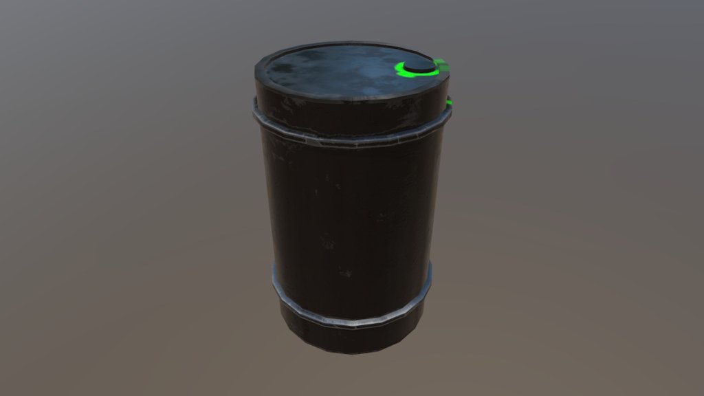 Metal Barrel - 3D model by maty [f511cbb] - Sketchfab