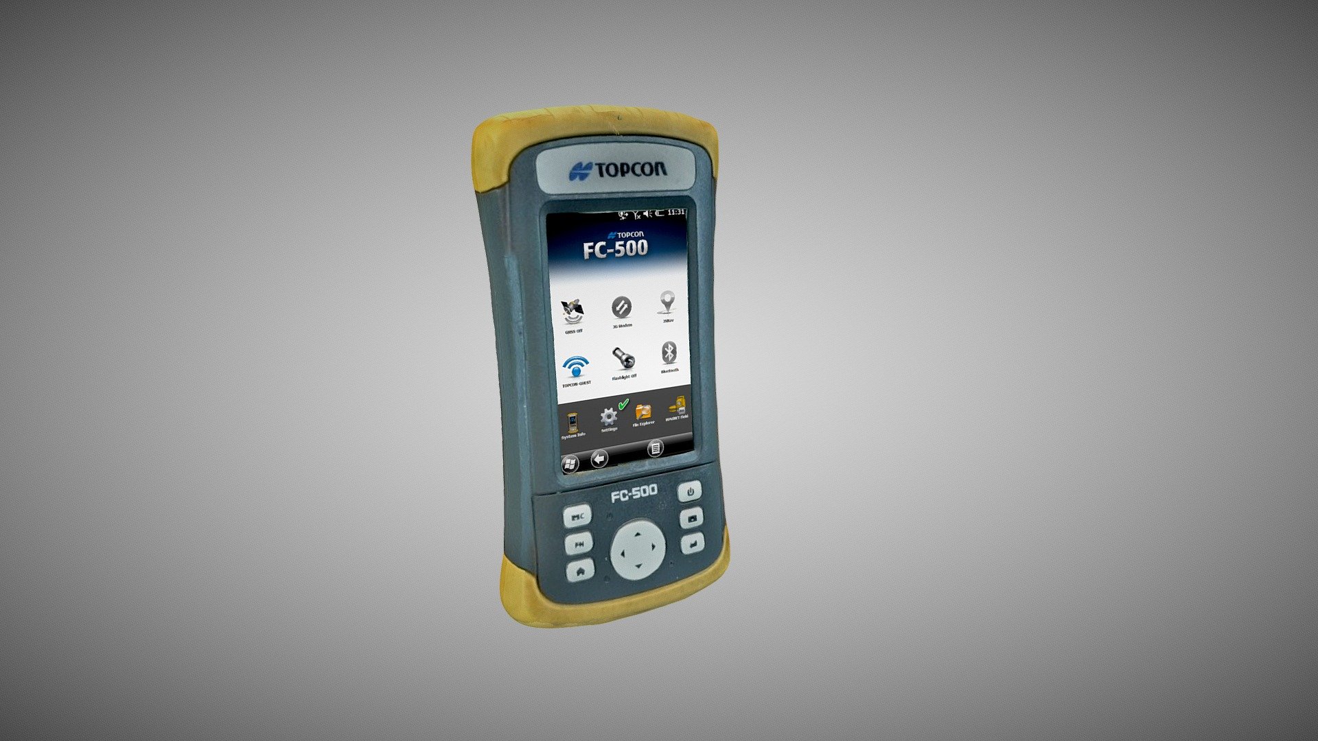 TOPCON FC-500 Field Controller (Low Quality) - 3D model by Havadan ...