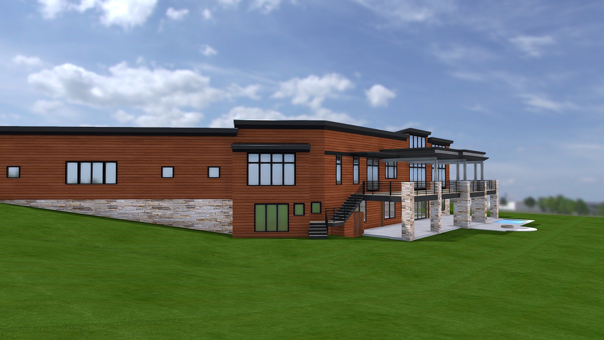Zimmerman-Exterior - 3D model by Render3DQuick [f5160d1] - Sketchfab