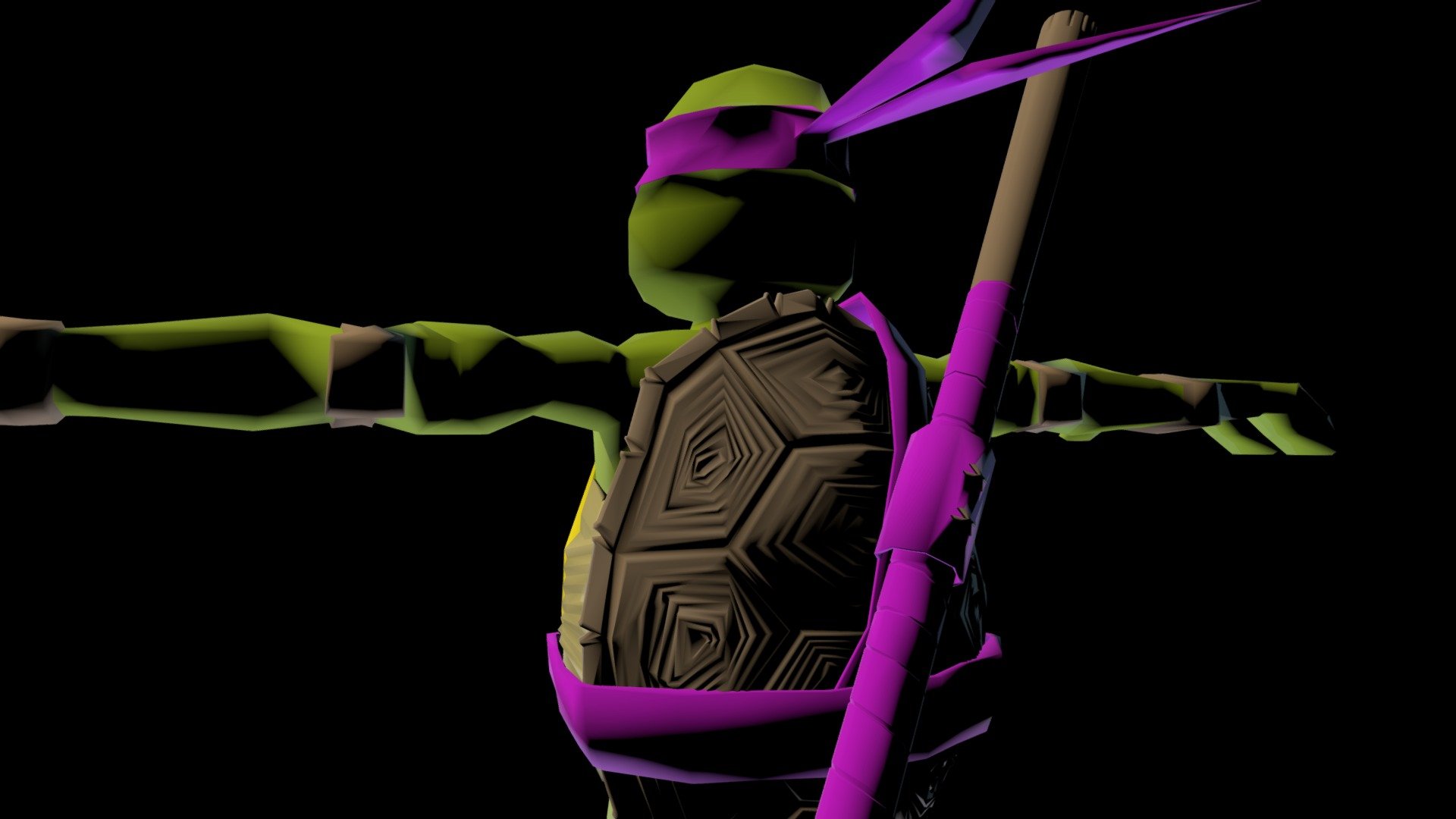 Donatello - 3D model by finiks [f5170fa] - Sketchfab