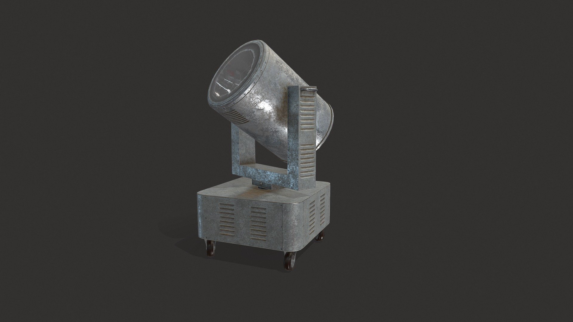 RIGED Searchlight 3d model - Buy Royalty Free 3D model by danielmikulik ...