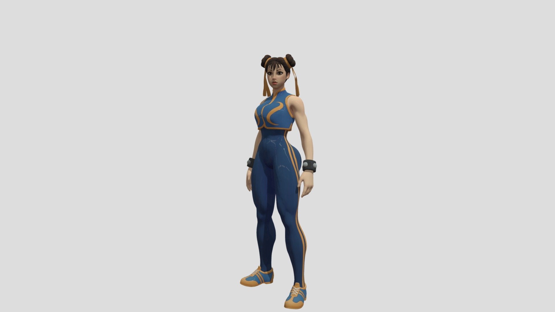 Chun Li - Download Free 3D model by AlexGIsHim [f517785] - Sketchfab