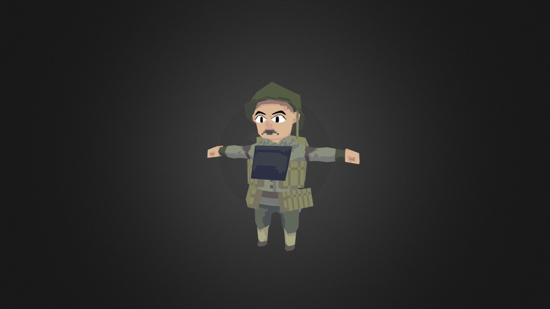 Low Poly WW2 US Infantry Small - 3D model by RedRogueXIII [f517f3f ...