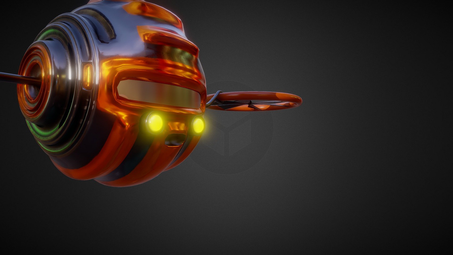 Futuristic Drone - Buy Royalty Free 3D model by LorenzooCs [f51977d ...