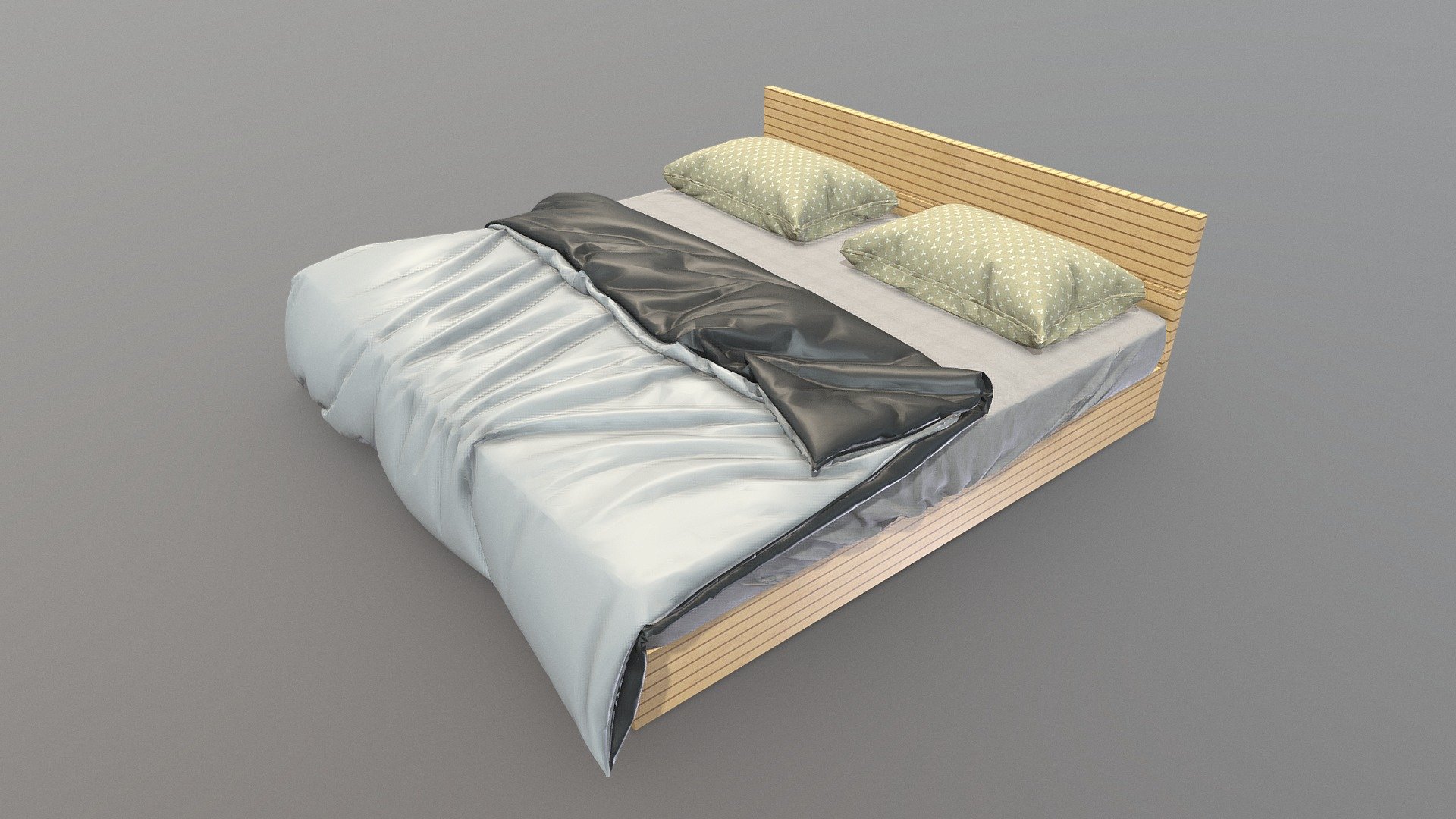 Bed - 3D model by Emagine (@emaginevr) [f51a433] - Sketchfab