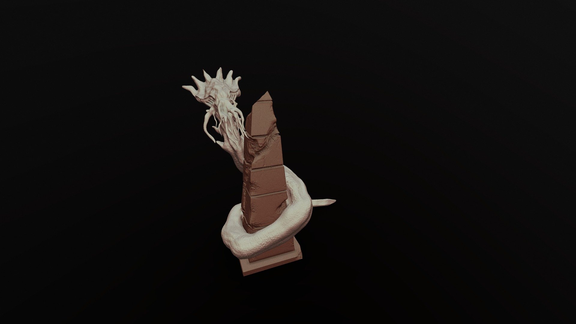 lovecraft monster - 3D model by Ignacio.Echezarraga [f51b30c] - Sketchfab