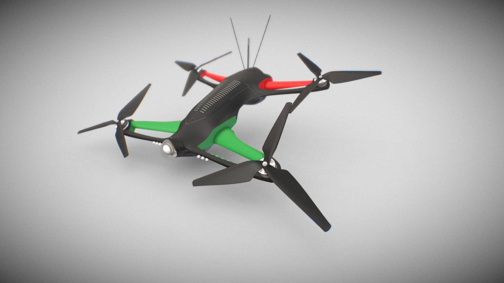 Rocket Quad FPV Racer - 3D model by Tibo Cat Lion (@Tibocatlion ...