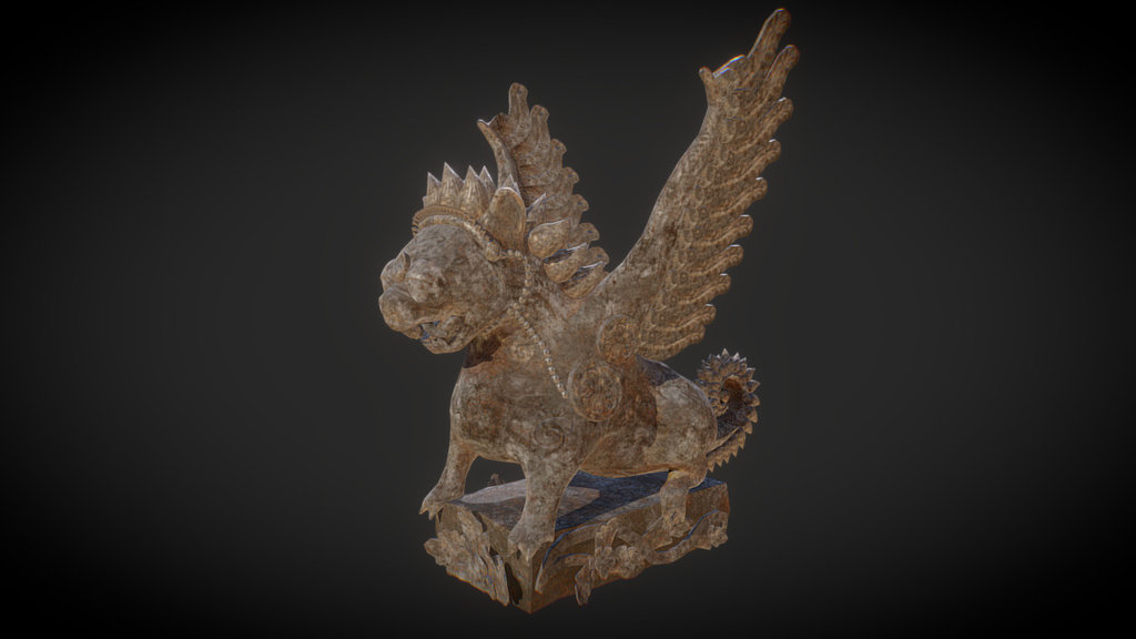 Garuda Statue - 3D model by JD Gardner (@jdgardner) [f51b9fd] - Sketchfab
