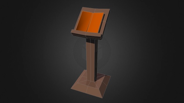 Pupitre - 3D model by Sélenzio Yaditore (@selenzio) [f51cb28] - Sketchfab