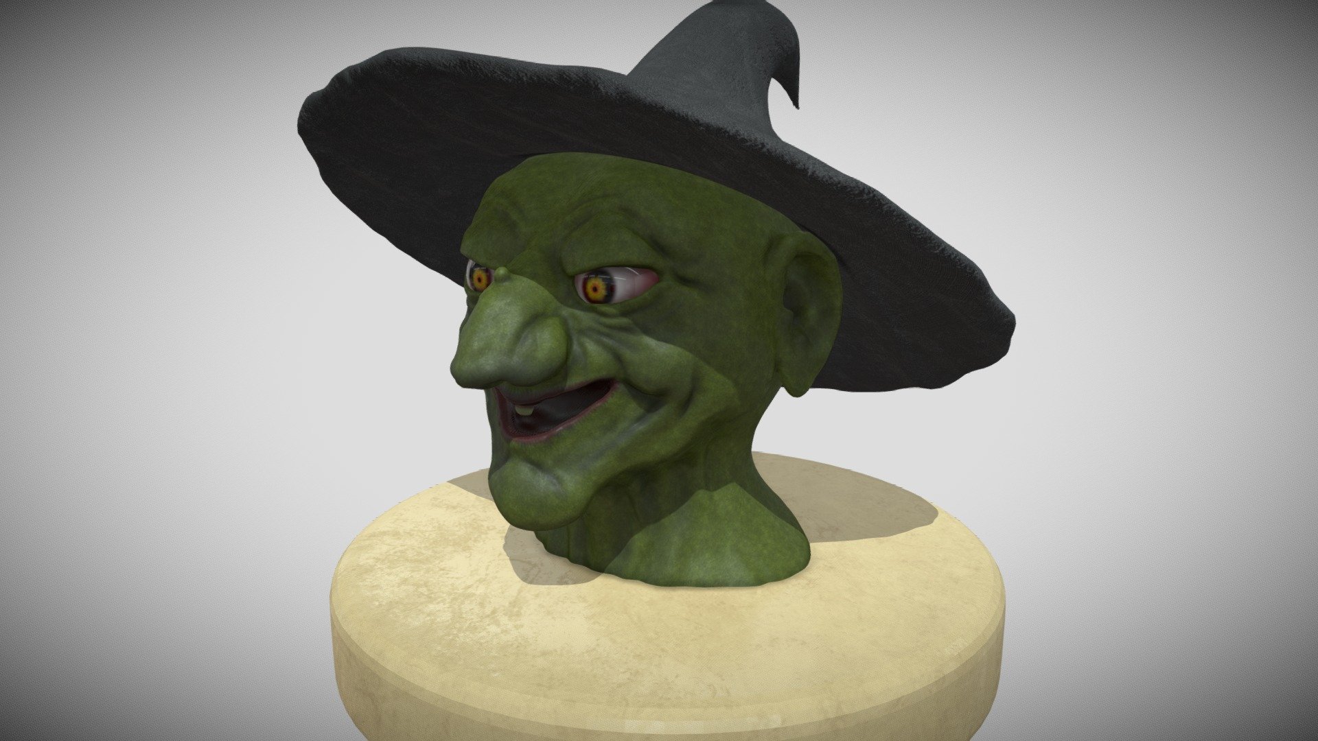 Witch - 3D model by ADVM_977 [f51d13d] - Sketchfab