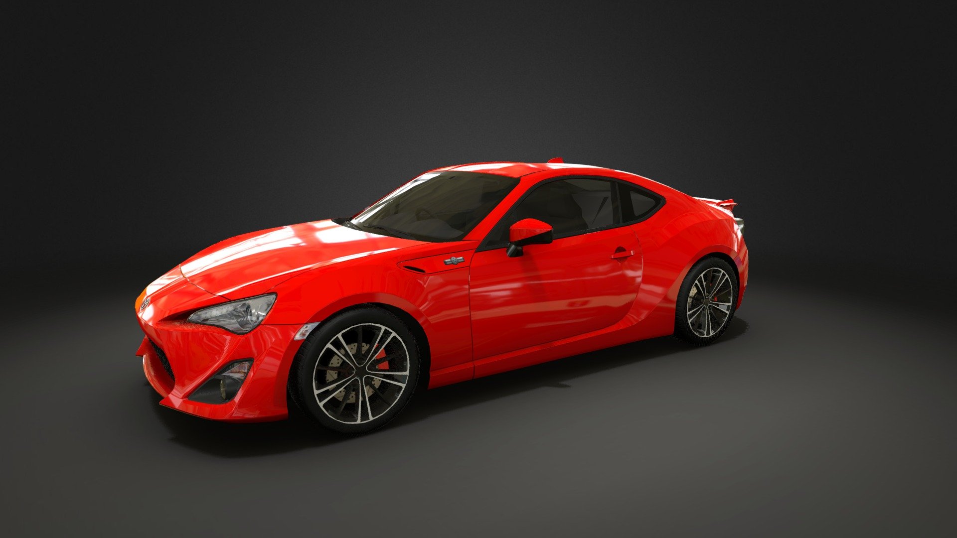 Toyota GT86 - 3D model by Wojciech Klimas (@WojciechKlimas) [f51e3ae ...
