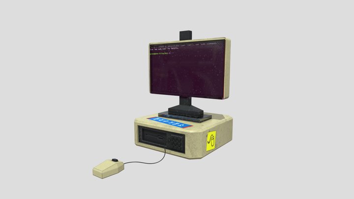Old-computer 3D models - Sketchfab