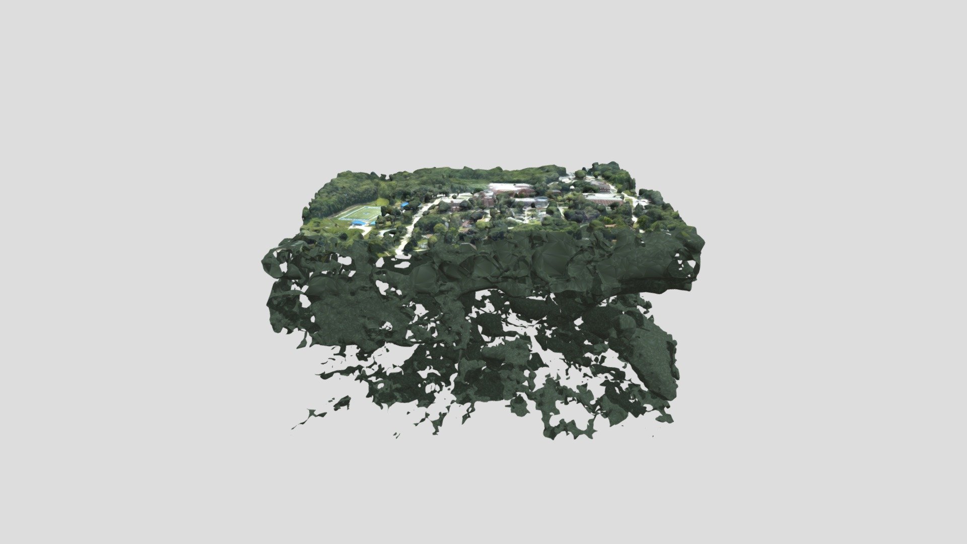 Campus of a Thousand Oaks - Peru Nebraska. - 3D model by ...