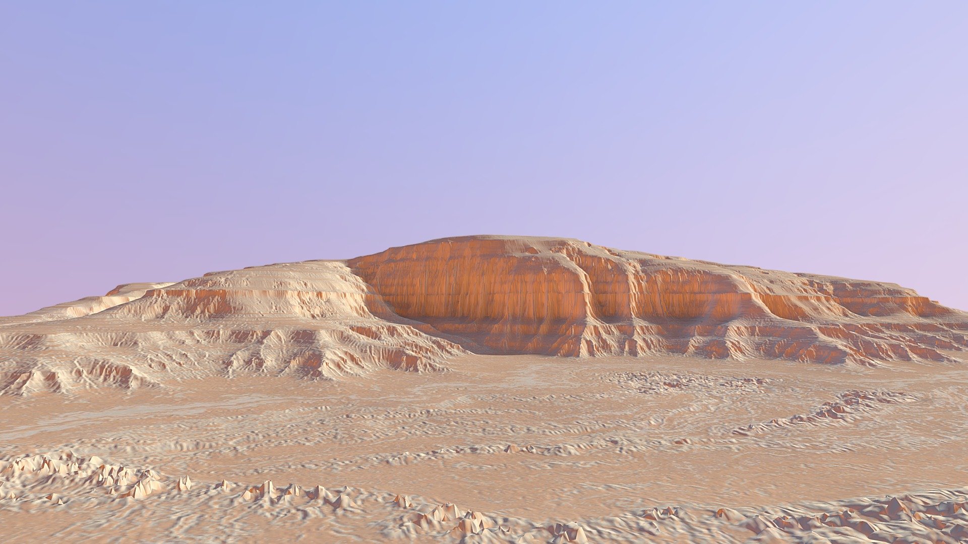 Mountain With Terraces - Buy Royalty Free 3D model by Foto Retina ...