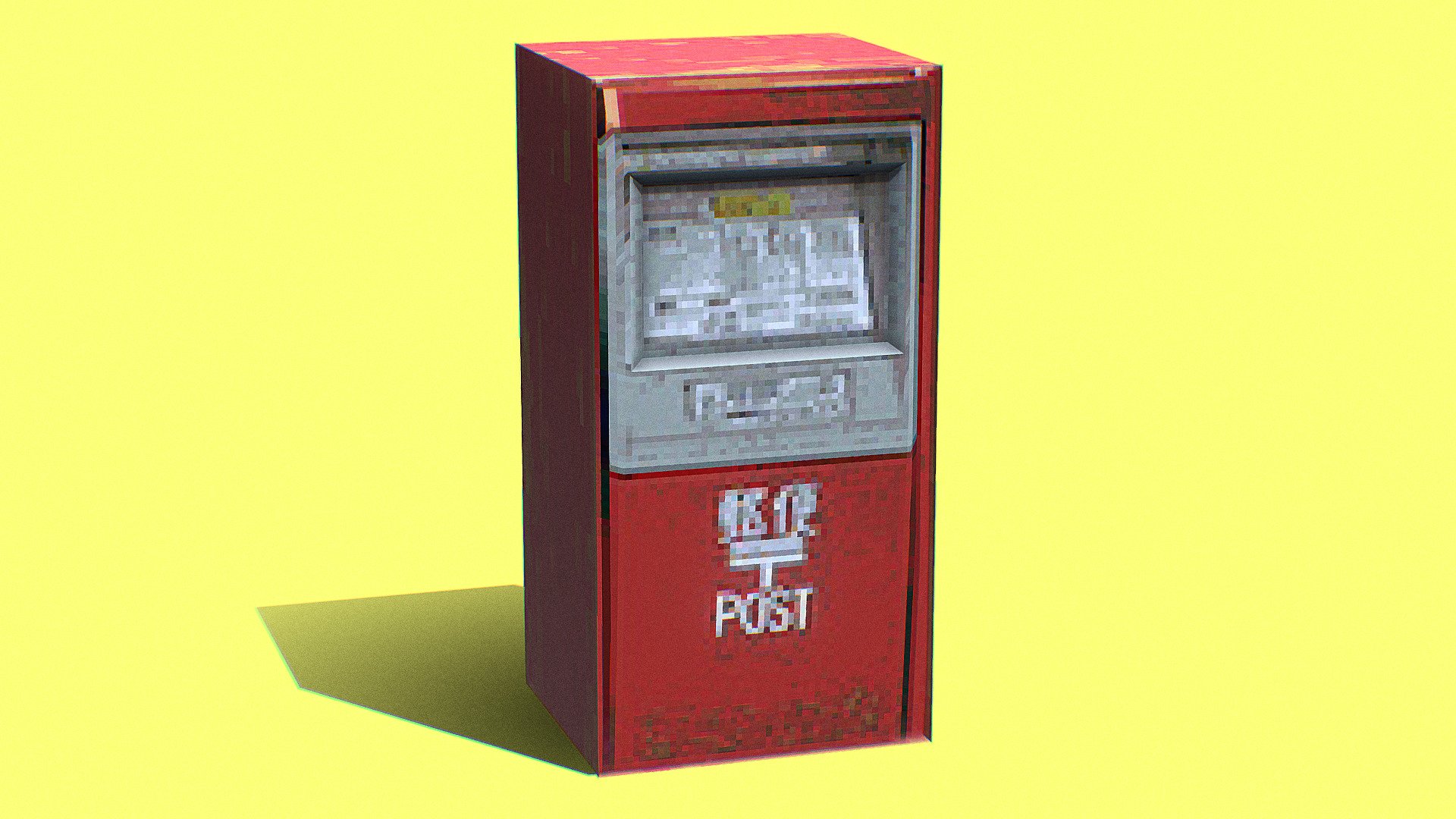 Post Box - 3D model by Kasugay𓅂 (@Kasugay) [f522162] - Sketchfab