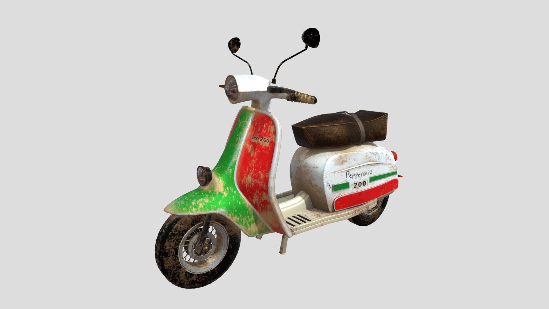 Stylize Scooter 3D - 3D model by Berkaysimsek (@beko551beko) [f522b4f ...