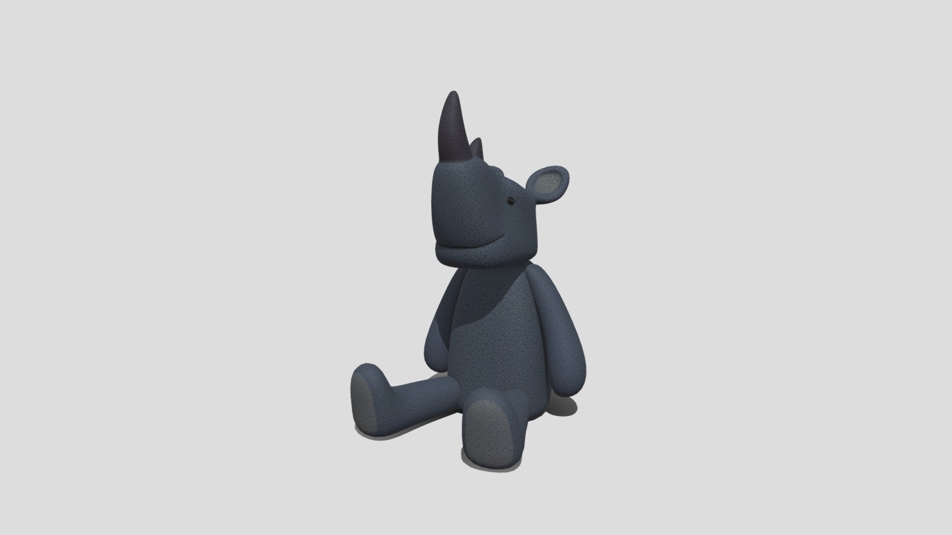 Stuffed rhino toy low poly - Download Free 3D model by assetfactory ...