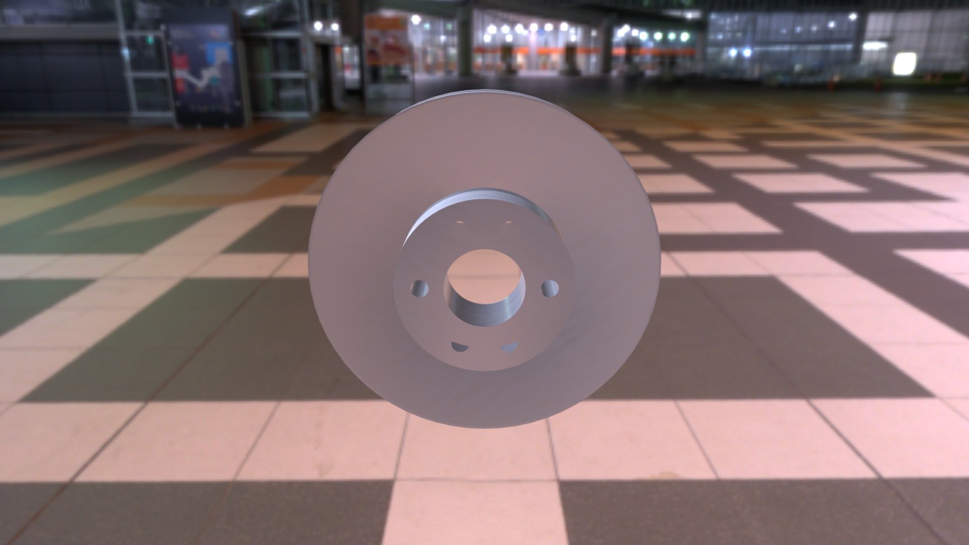 Brake disc - 3D model by julio pulido (@jpulido) [f525b2c] - Sketchfab